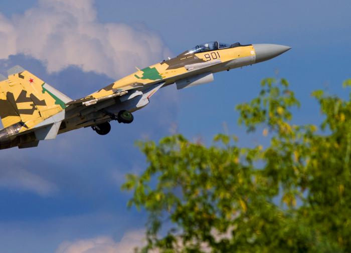 Russian Su-35S fighter jet shoots down Ukraine's MiG-29 from over 200 ...